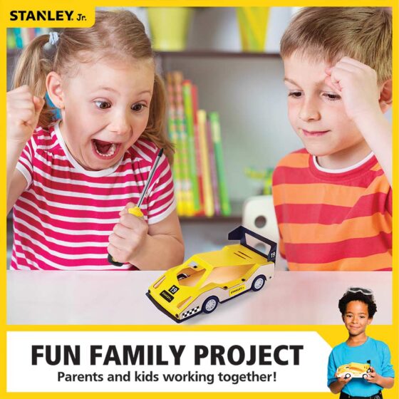 Race Car Kit Stanley Jr. - RED TOOL BOX