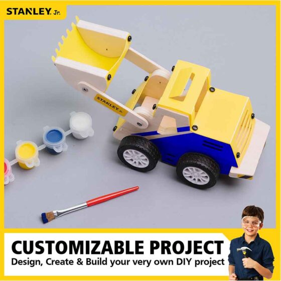 Front Loader Kit Stanley Jr. - RED TOOL BOX