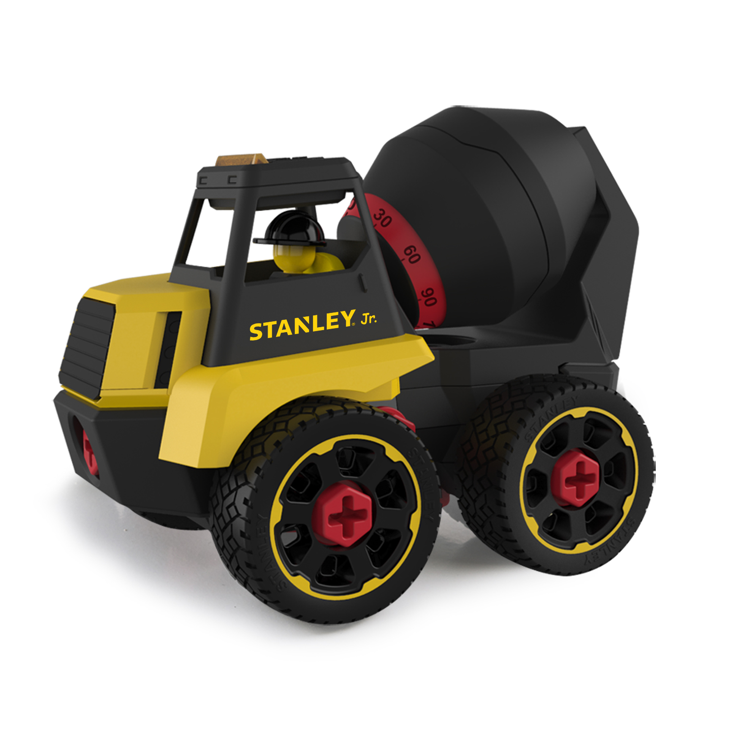 Take Apart Cement Truck Stanley Jr. - RED TOOL BOX