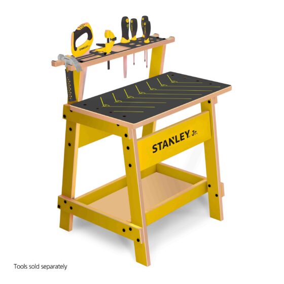 Kid's Workbench Stanley Jr. - RED TOOL BOX